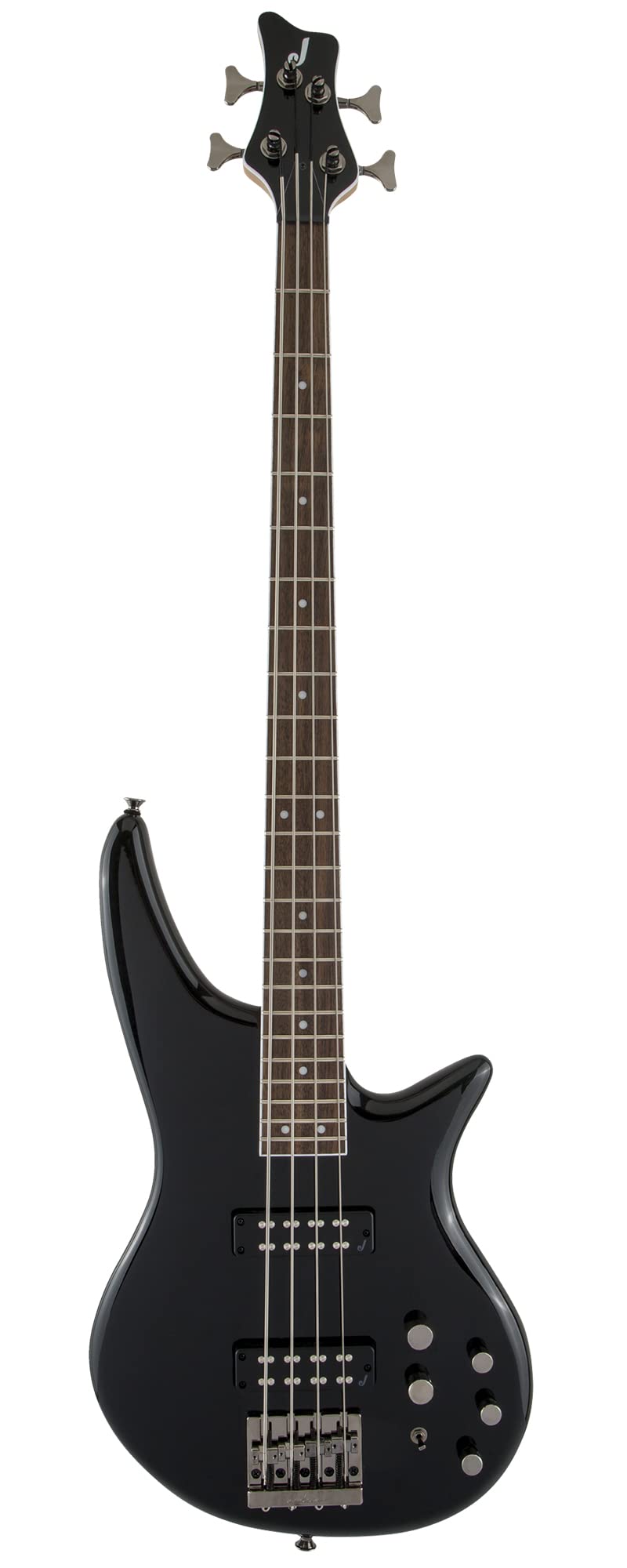 Snapklik.com : Jackson JS3 Spectra Bass Guitar - Gloss Black Bundle