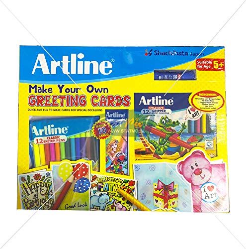 ARTLINE Make Your OWN Greeting Cards KIT : Amazon.in