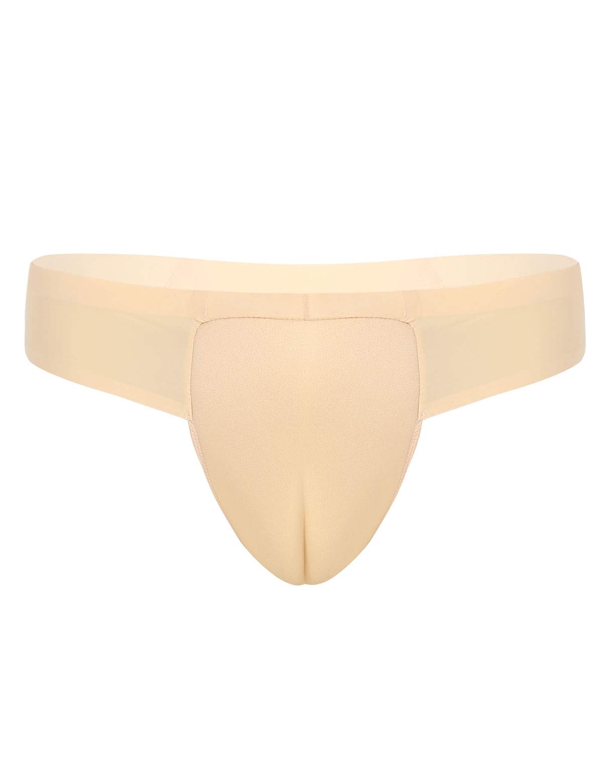 Buy Agoky Men's Camel Toe Briefs Panty Hiding Gaff Shaper G String ...
