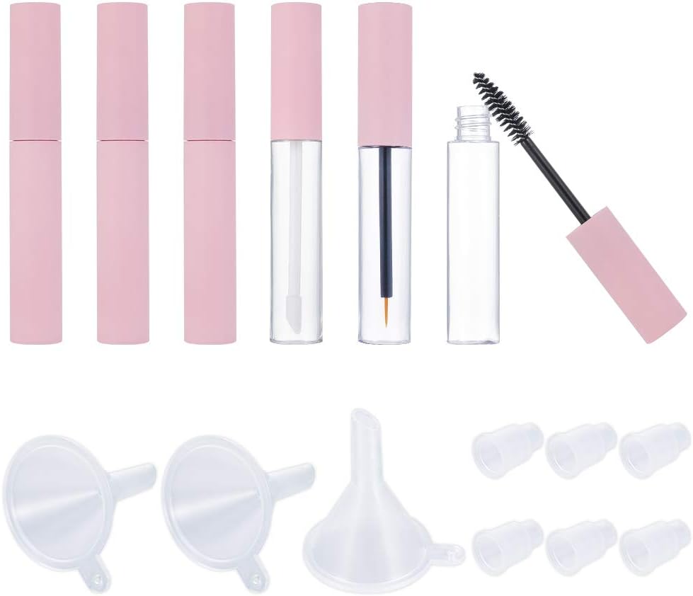 QINREN 6pcs Empty Mascara Tube, 10ml Empty Mascara Tube and Wand ...