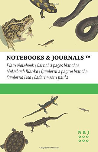 Notebooks & Journals, Reptiles (Nature Collection) Large, Plain, Soft ...