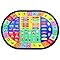 Amazon.com: USTIDE Large Oval Kids Rug 6X9,ABC Alphabet Letters ...