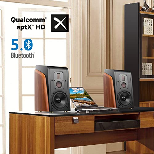 HiVi-Swans M300MKII Active 3 Way Bookshelf Speaker, Powered Living Room ...