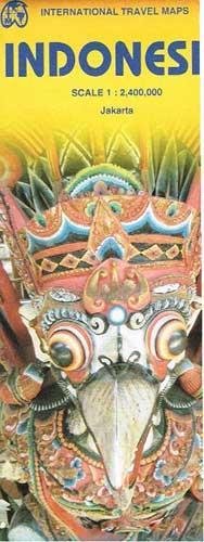 Indonesia Travel Map: ITMB: Amazon.com: Books