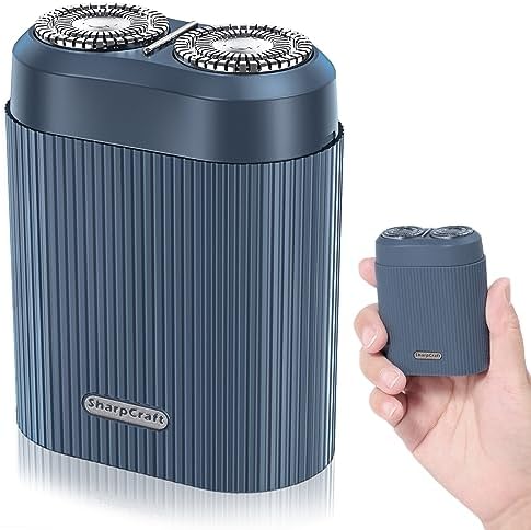 Amazon.com: Mini Shaver Portable Electric Razor for Men Auxiliary Spare ...