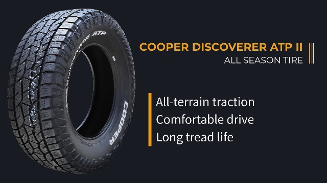 Watch Cooper Discoverer ATP II Video on Amazon Live