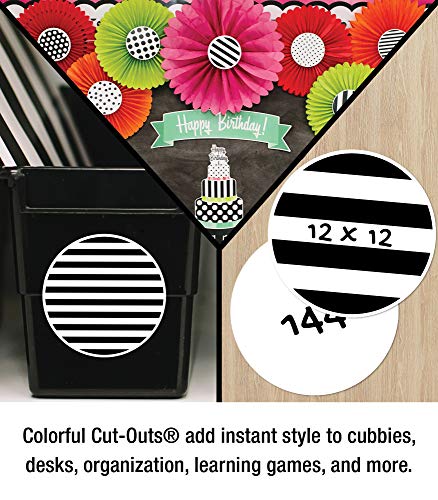 Snapklik.com : Black, White & Stylish Brights 36-Piece Black And White ...
