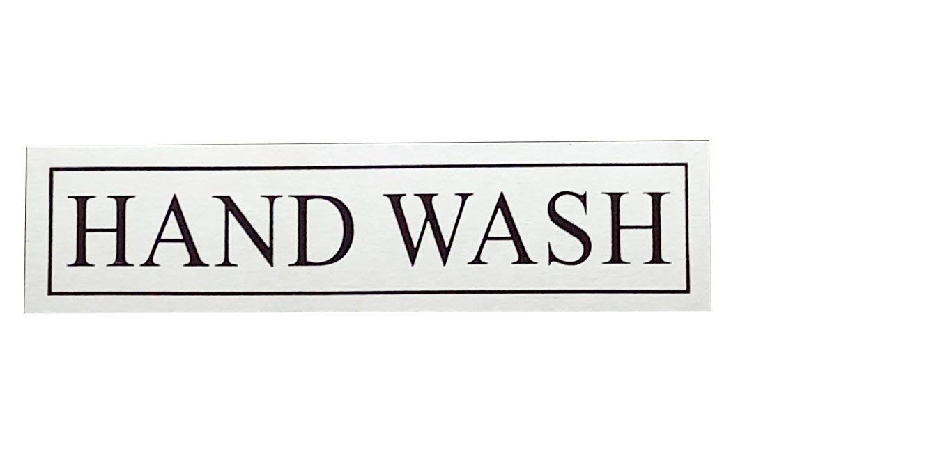 HANDWASH Signage : Amazon.in: Office Products