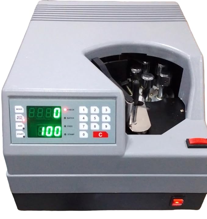 Fully Automatic Table Top Bundle Note Counting Machine Super Heavy Duty ...