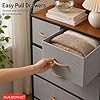 SMILEDRIVE® Small Chest of Drawers | Fabric Drawer Storage Organizer ...
