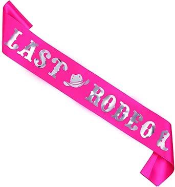 Amazon.com: Last Rodeo Bachelorette Sash Western Cowgirl Bachelorette ...