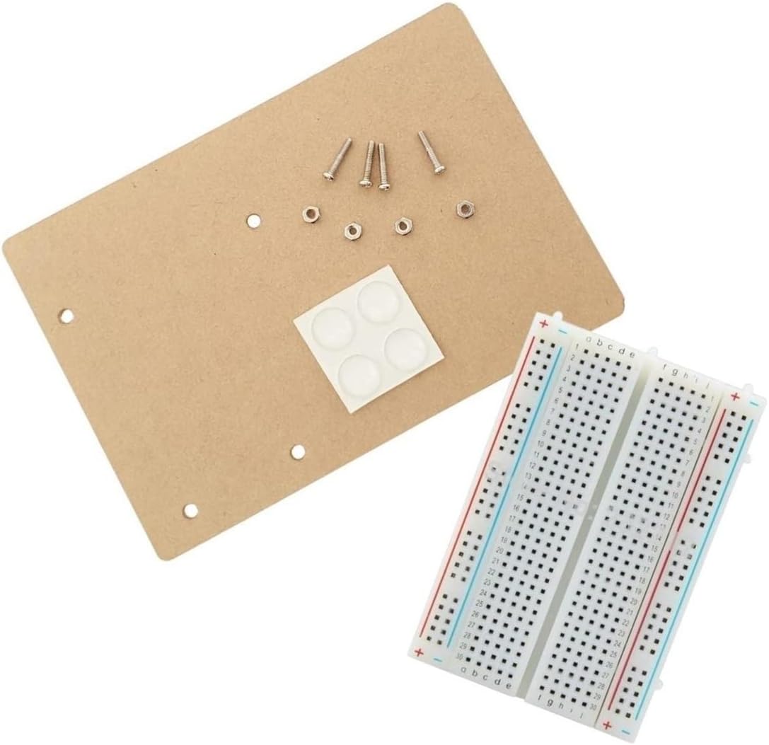 Protoboard 400 Pontos + Base Acrílico Para Fixar Arduino Uno : Amazon ...