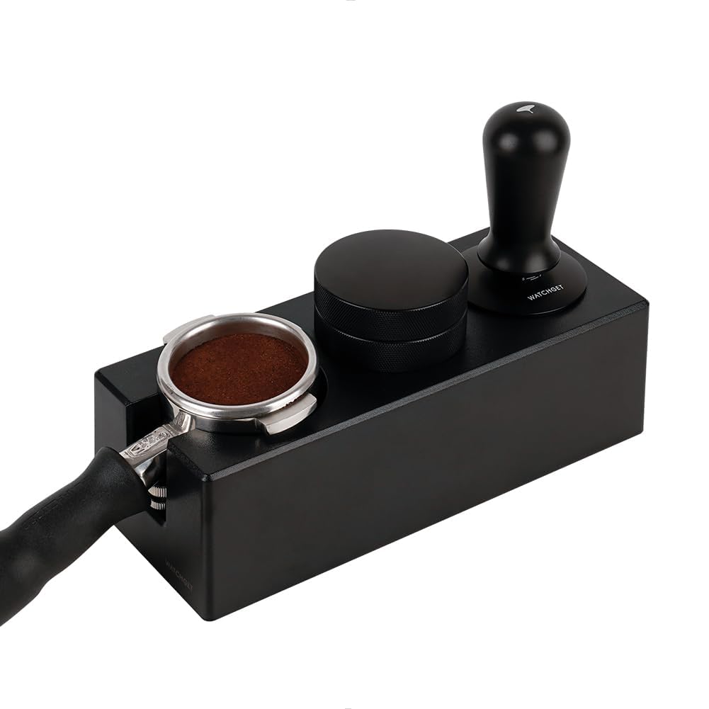 Amazon.com: watchget Tamping Station Plastic Espresso Tamper Stand ...