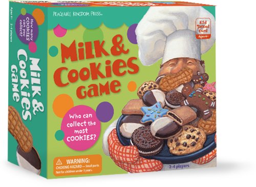TG1 - Milk & Cookies Board Game: Peaceable Kingdom Press, Steve Johnson ...