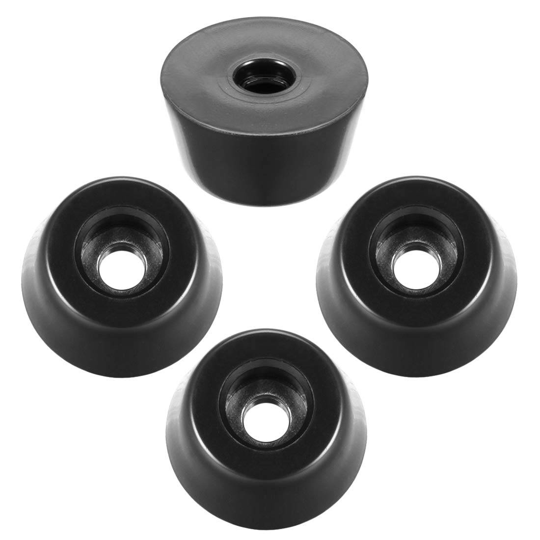 uxcell Rubber Feet Buffers Pads D18x15xH11mm Buffer Feet Furniture ...