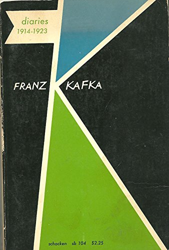 The Diaries of Franz Kafka 1914-1923: Kafka, Franz: Amazon.com: Books
