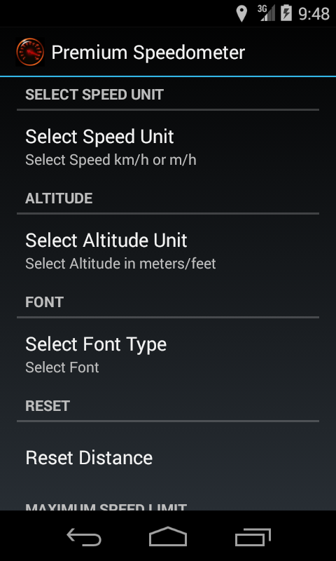Speedometer Free - App on the Amazon Appstore