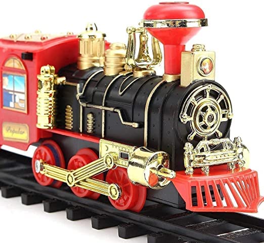 Buy ToyTrack Kids Toy /*Train Emits Real Smoke Light Sound Track Set ...