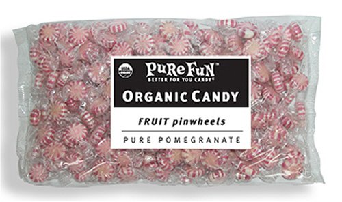 Amazon.com : Pure Fun Organic Candy Pure Pomegranate Fruit Pinwheels ...