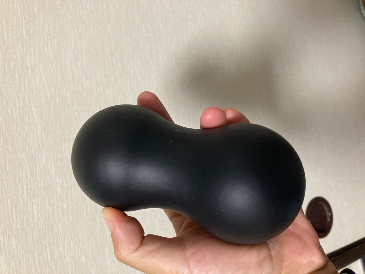 Amazon | ACTIVE WINNER マッサージボール ピーナッツ型 ローラー 首・背中用 筋膜リリース ストレッチボール シリコン | ACTIVEWINNER | フォームローラー