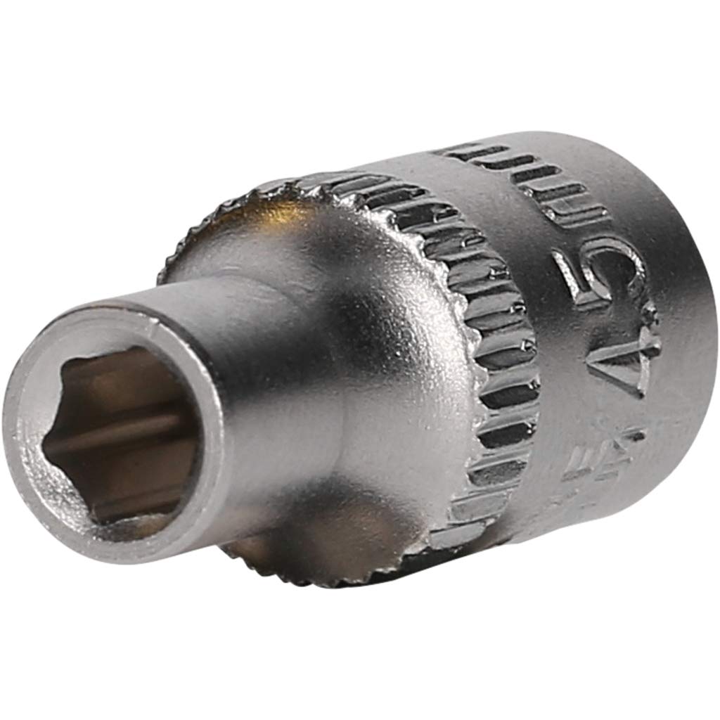 BRILLIANT TOOLS BT020931 1/4 Inch Socket Spanner Insert, 25 mm, 4.5 mm ...