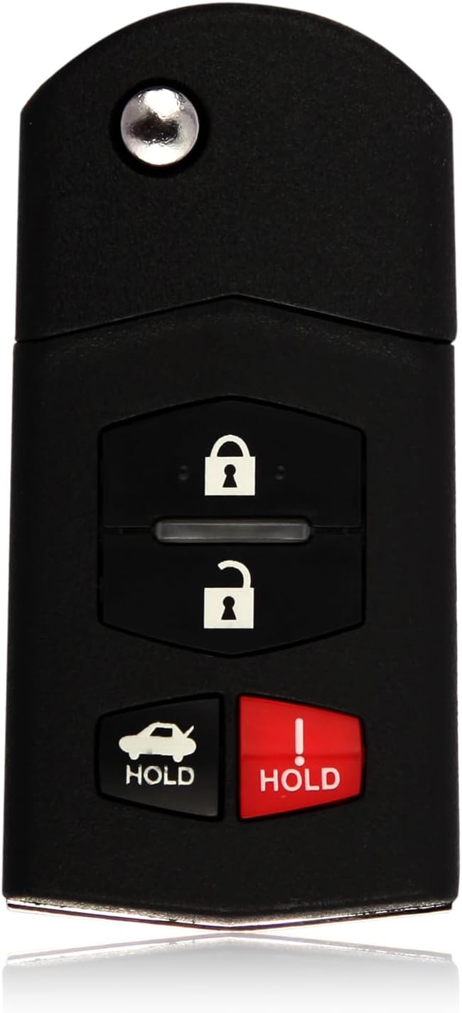 Amazon.com: Keylessbest Replacement for 2008 2009 2010 2011 Mazda 3 6 ...