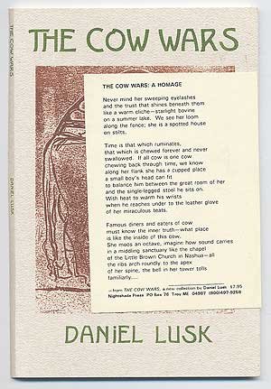 The Cow Wars: LUSK, Daniel: 9781879205604: Amazon.com: Books