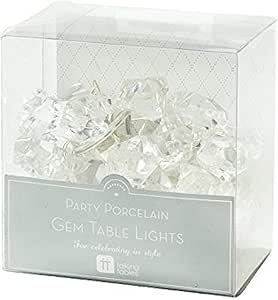 Amazon.com: Talking Tables Party Porcelain Gem LED Table Lights, 6.5 Ft ...