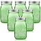 Amazon.com: Yinder 6 Pack 32 oz Mason Jars with Lids Wide Mouth Colored ...