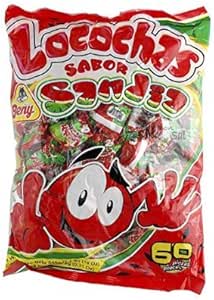 Beny Locochas Mix, Mango, Sandia, Tamarindo, Fresa, Sabor Chamoy 60 ...