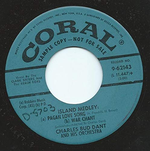 Charles Dant And His Orchestra And Chorus: Island Medley [Vinyl ...