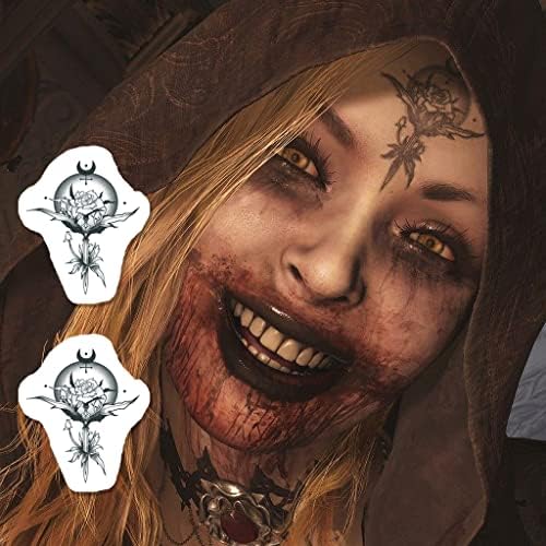 Amazon.com : Bela Dimitrescu Tattoo (Set of 2) - Bela Dimitrescu ...