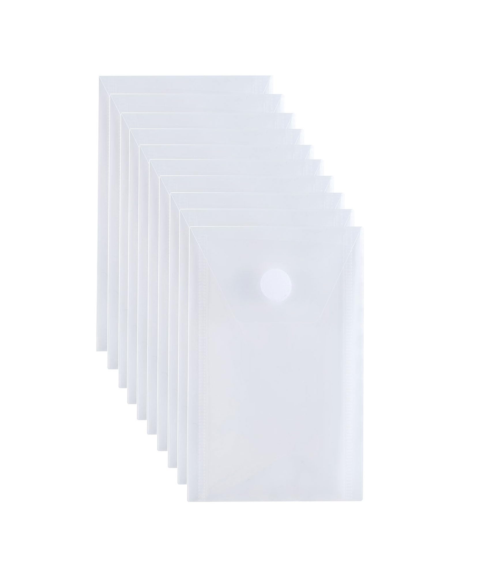 Snapklik.com : 3 X 5 Vertical Plastic Envelopes Hook Loop Closure ...