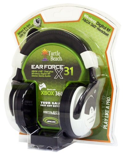 Amazon.com: Ear Force X31 Digital RF Wireless Game Audio + Xbox Live ...