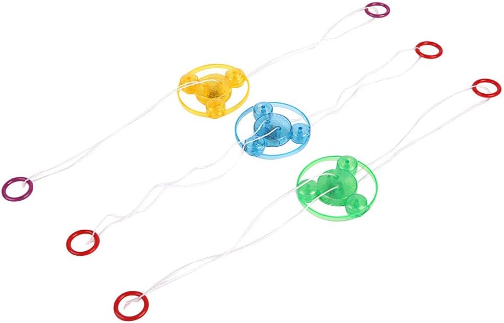 Amazon.com: Generic Hand Pull Luminous Flashing Rope Flywheel Toy, Pull ...