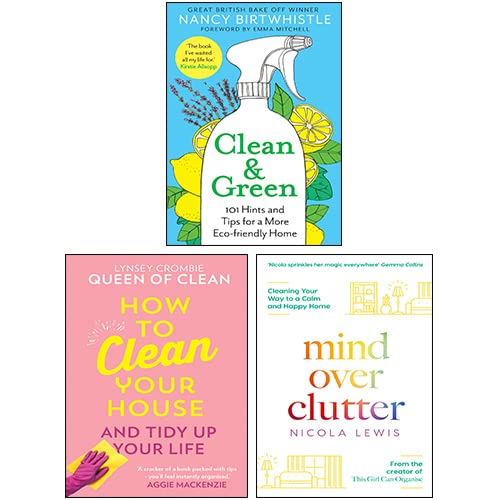 Clean & Green [Hardcover], How To Clean Your House [Hardcover], Mind ...