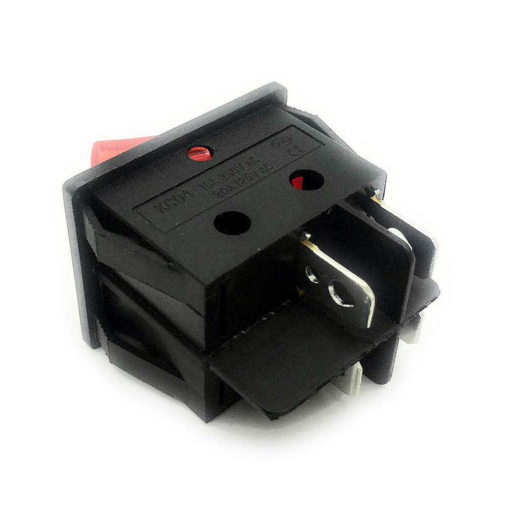 Snapklik.com : RANIT 3Pcs Rocker Power Switch 16A 250V AC 4 Pin 2 ...
