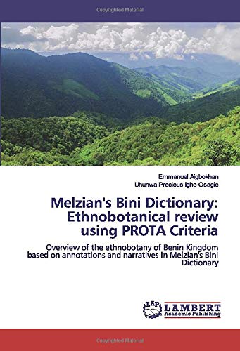 Buy Emmanuel AigbokhanMelzian's Bini Dictionary: Ethnobotanical review ...