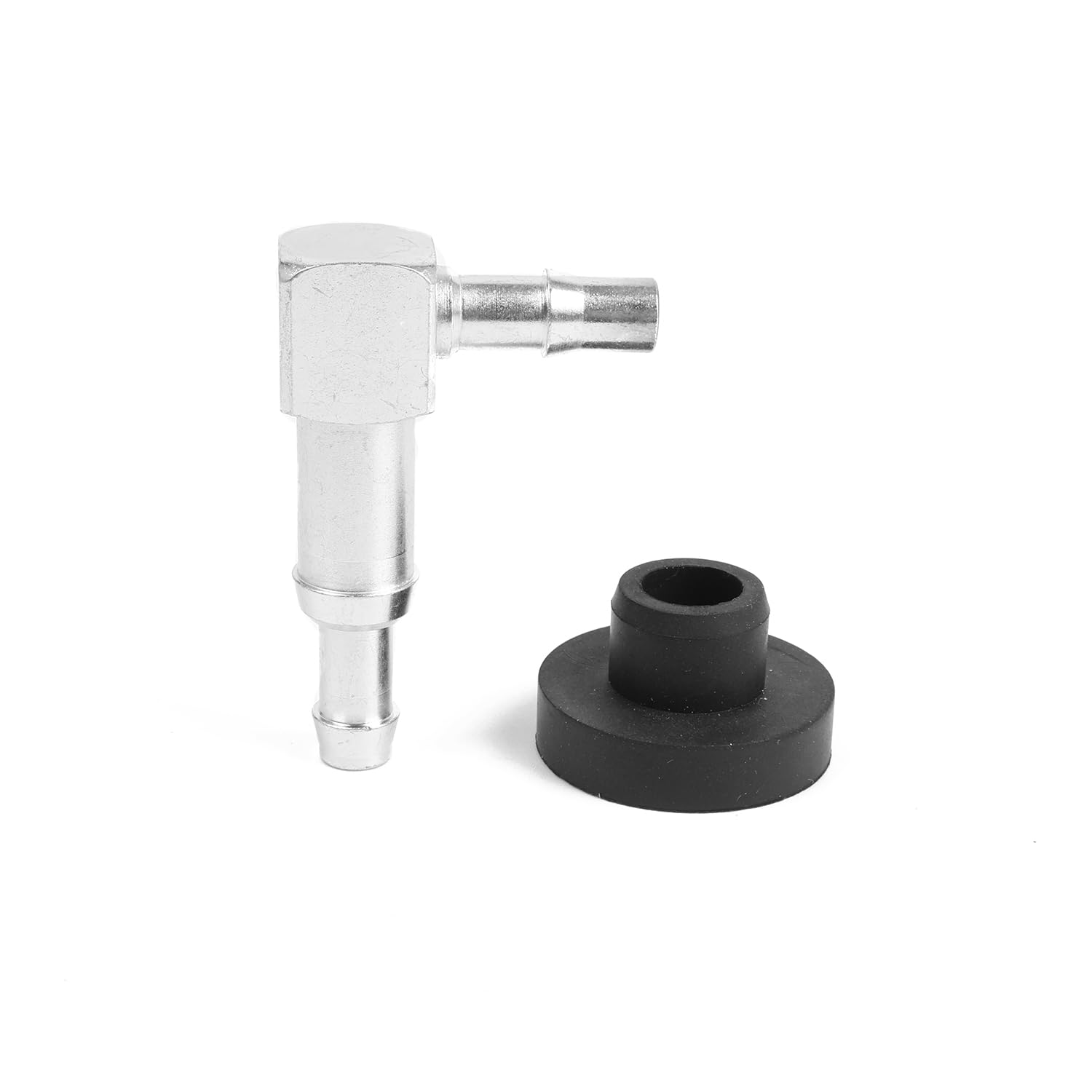 Snapklik.com : JADSOrBoBi Fuel Elbow 1/4" Line 90 Degree Gas Tank Fitting