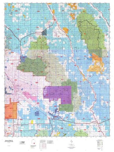 Arizona GMU 33 Hunt Area / Game Management Units (GMU) Map ...