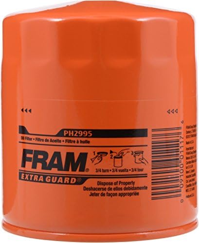 FRAM PH2995 Extra Guard Passenger Car Spin-On Oil Filter, Pack of 1 ...