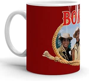 Amazon.com: White Mugs Bonanza Cups Tea Birthday Travel Ceramic 11 Oz ...