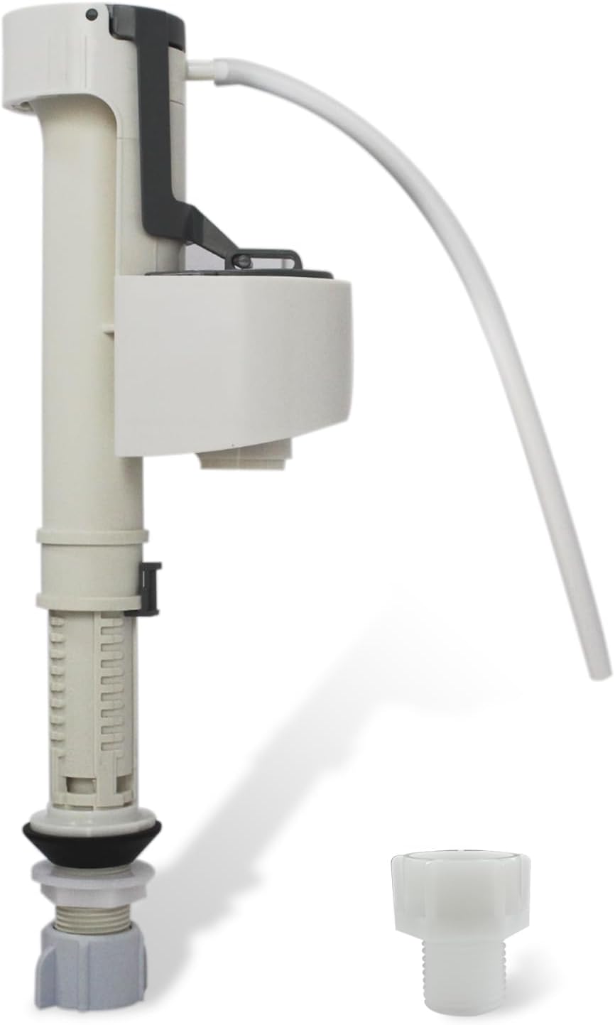 Universal Toilet Fill Valve Assmbly Compatible with Various Outlet ...