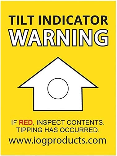 Impact O Graph Tilt Indicator Pack - Pack of 2 Pieces : Amazon.in ...