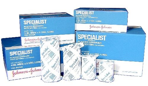Amazon.com: Johnson and Johnson Specialist Extra-Fast Setting Plaster ...