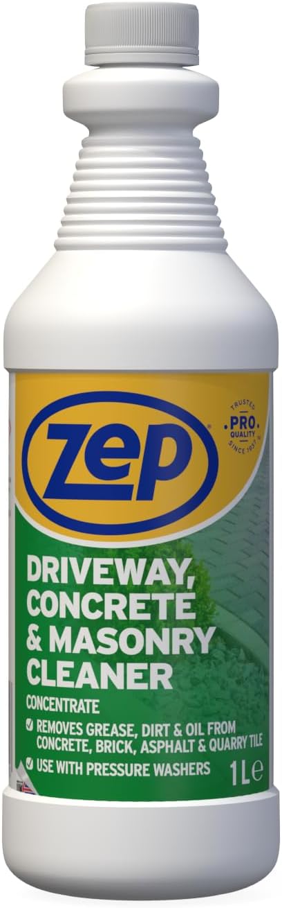 Zep Driveway, Concrete & Masonry Cleaner - Concentrated formula covers ...