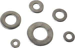 EVALYX Xuhuhu-Rondelles Rondelle Plate en Acier Inoxydable Joint Ultra ...