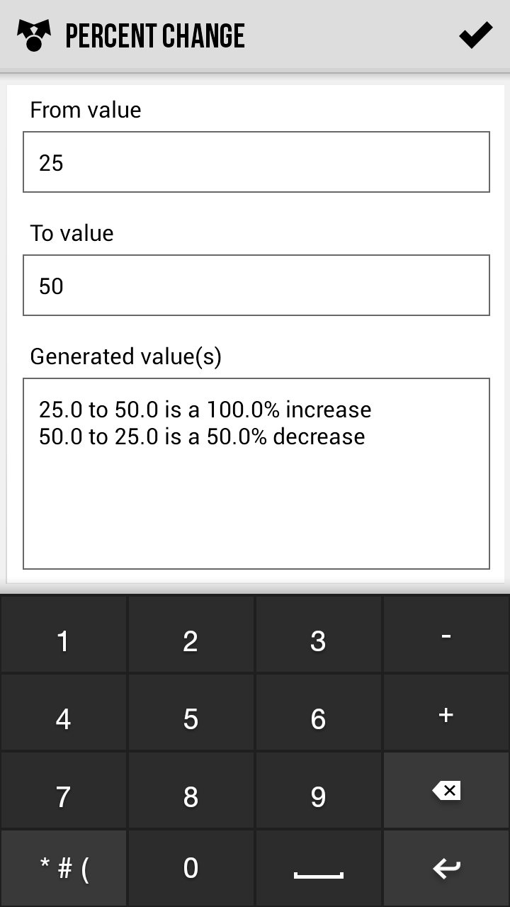 Percentage Calculator - App on Amazon Appstore