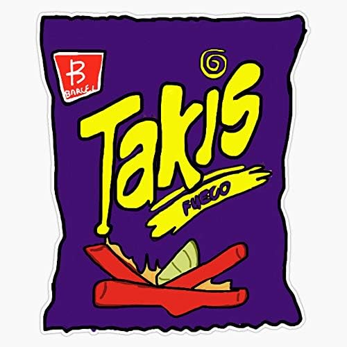 Amazon.com: Takis Artϸ Sticker Vinyl Bumper Sticker Decal Waterproof 5 ...