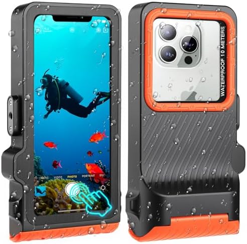 2025 Upgrade Universal Underwater Waterproof Diving Snorkeling Phone ...